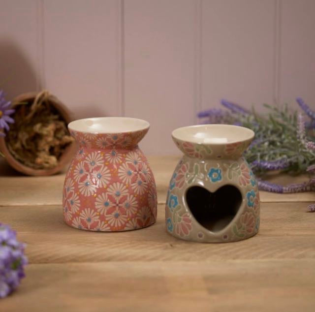 Stoneware Debossed Abstract Wax Melt Burner – A WEE TOKEN