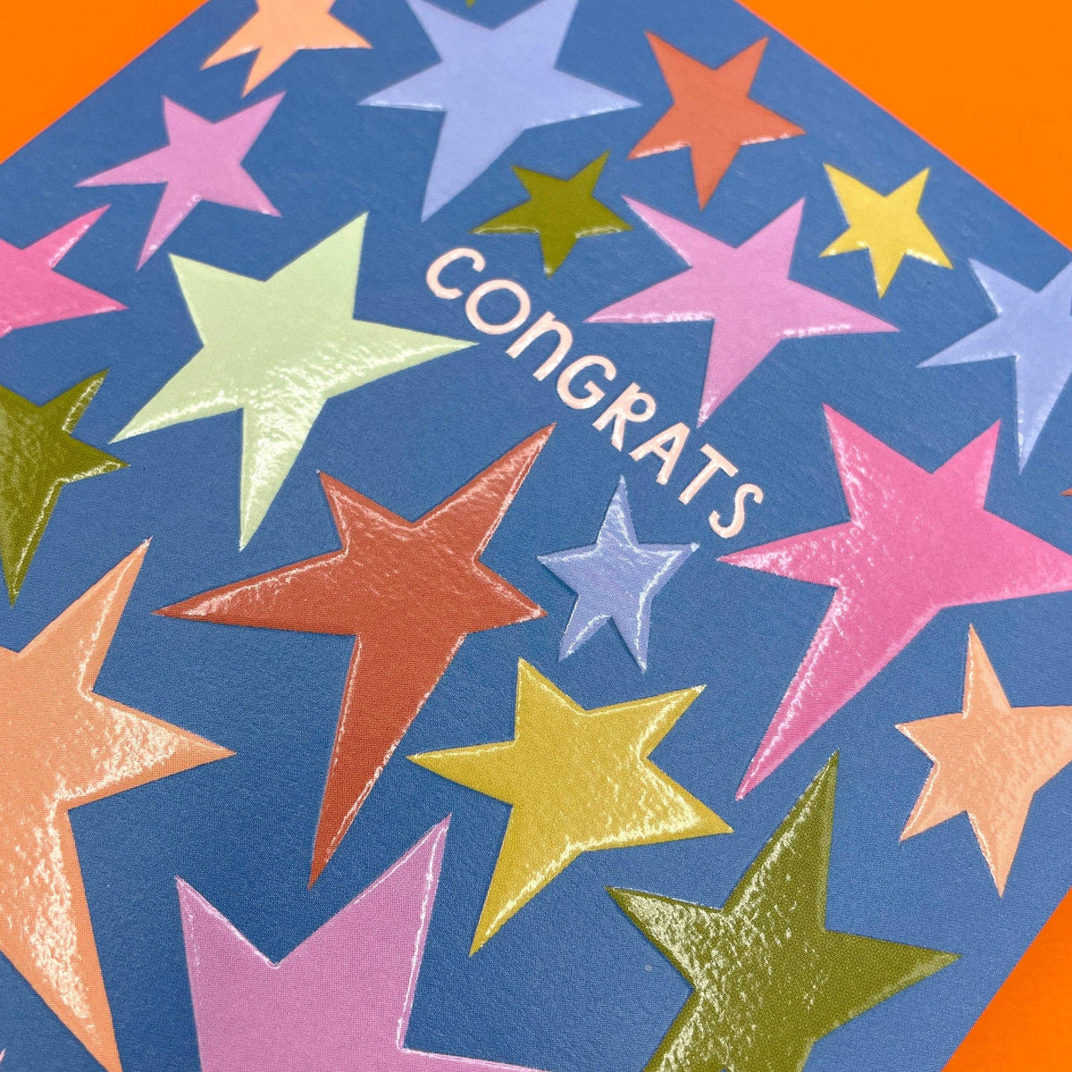 'Congrats' Star Greeting Card – A WEE TOKEN